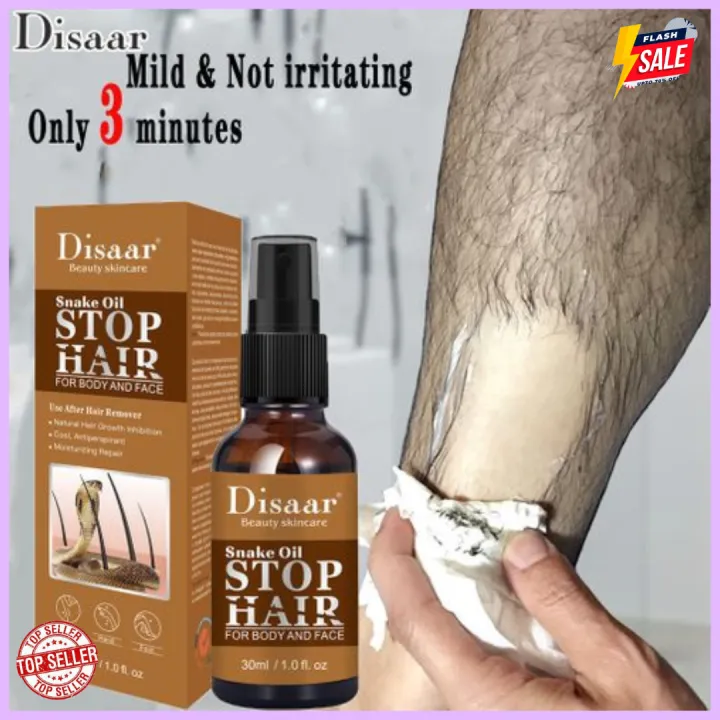 Disaar Hair Removal Spray Inhibit Hair Growth Hair Remover Permanent ...