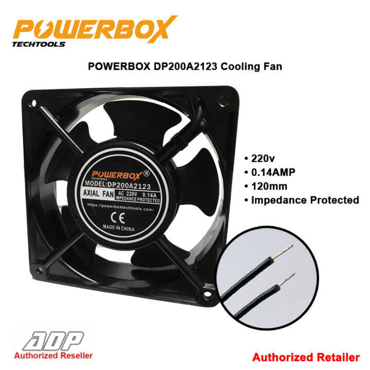 Powerbox DP200A2123 220v 120mm Cooling Fan ideal for Data Cabinet ...