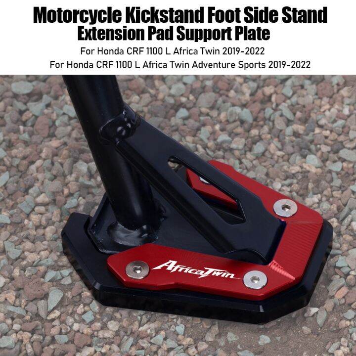Motorcycle Foot Kickstand Side Stand Enlarge Extension For Honda ...