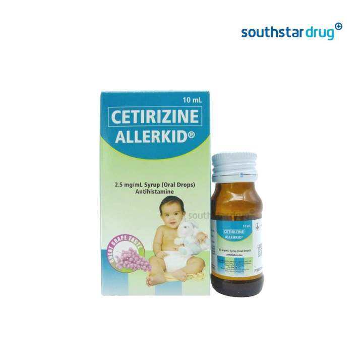 Allerkid Grape Flavor 2.5 mg / ml 10 ml Oral Drops | Lazada PH