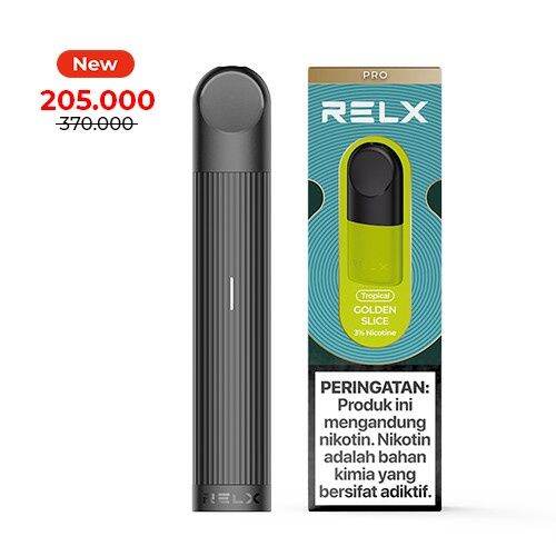 RELX Essential Black Bundle Device Pod | Lazada Indonesia