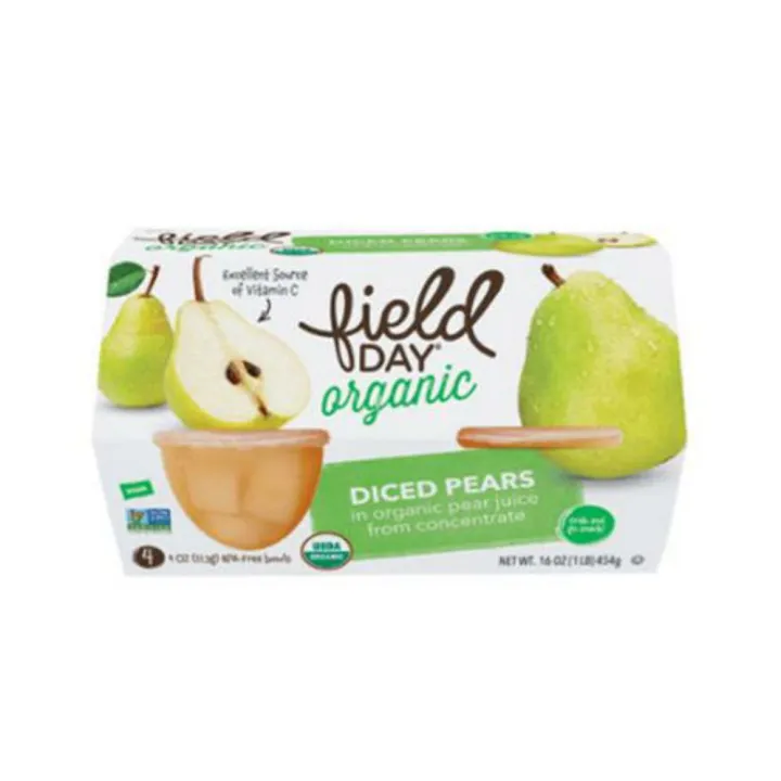 Field Day Organic Diced Pears 454g | Lazada PH