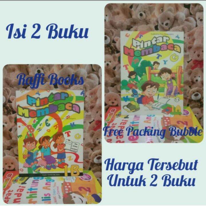 Buku Anak Pintar Membaca 1A dan 1B Untuk TK dan SD kelas 1,2 | Lazada ...
