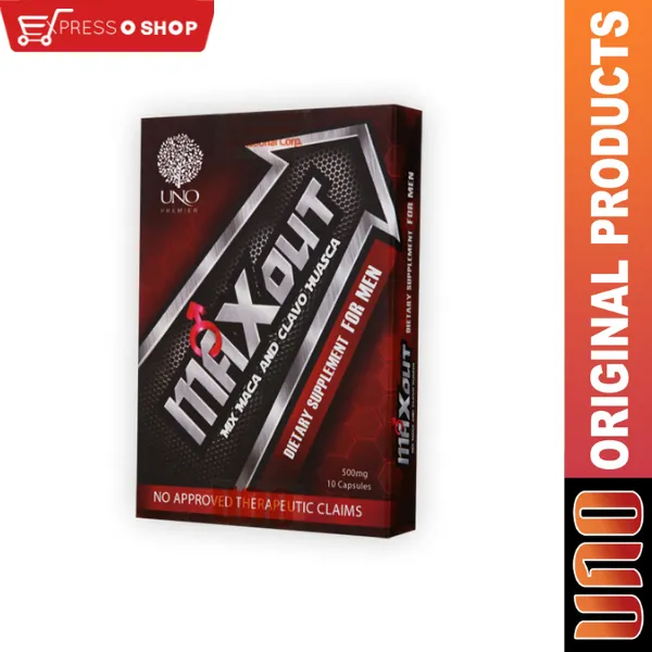 UNO MAX-OUT Capsules maxout Natural Boost for Men and Women Performance ...