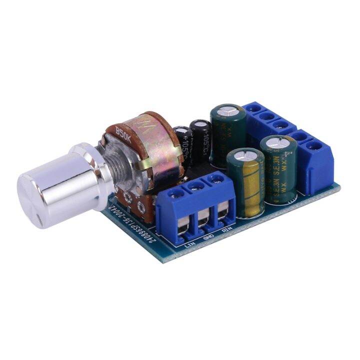 NEW-TDA2822 TDA2822M Mini 2.0 Channel 2x1W Stereo o Power Amplifier Board DC 5V 12V CAR Volume ...