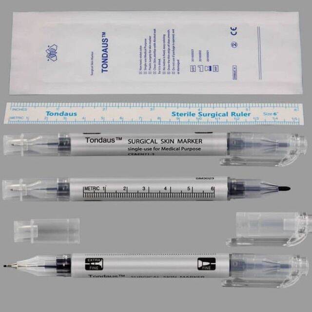 Tondaus surgical microblading skin marker waterproof pen sulam alis top ...