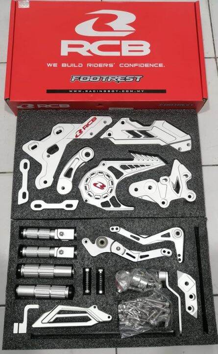RCB S3 footrest Full Set Shifter Sniper 150,155 | Lazada PH