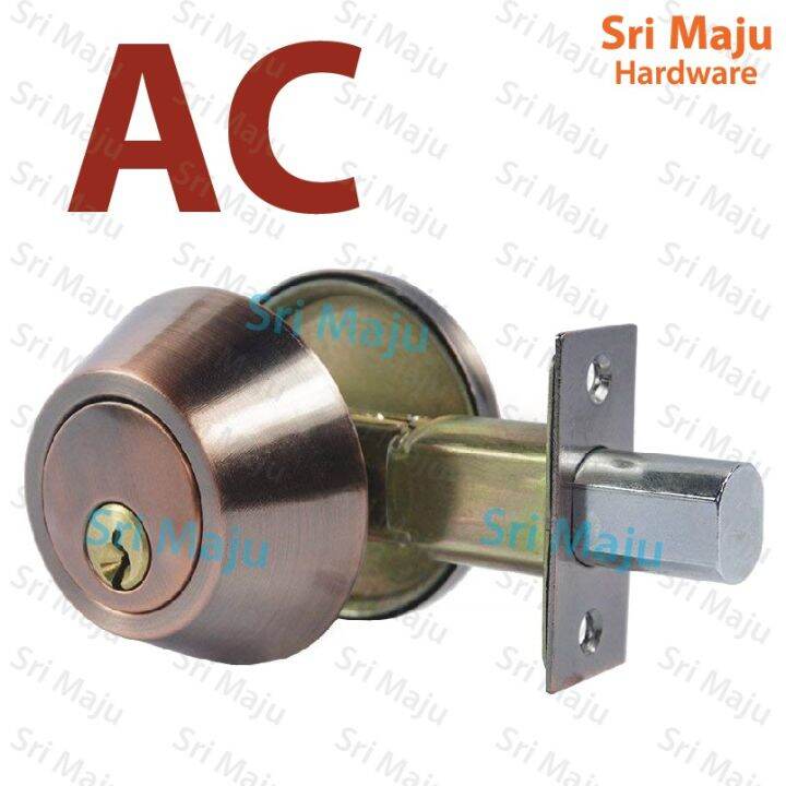 MAJU Double Cylinder Deadbolt SN / AC Lock Door Security Safety Lockset ...
