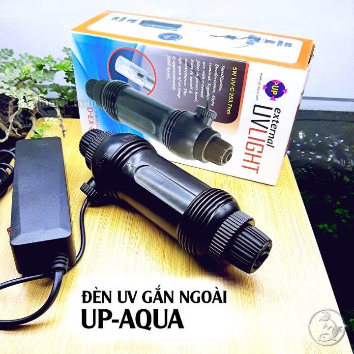 Đèn UV UP-AQUA D-EX-UV [5W] || Đèn UV Gắn Ngoài Lọc Nước - Diệt Khuẩn - Diệt Rêu Tảo Xanh Cho Bể ...