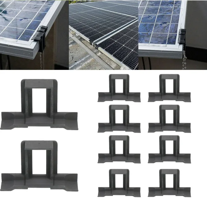 Double Row Photovoltaic Module Water Guide Clip Solar Panel Water Guide ...
