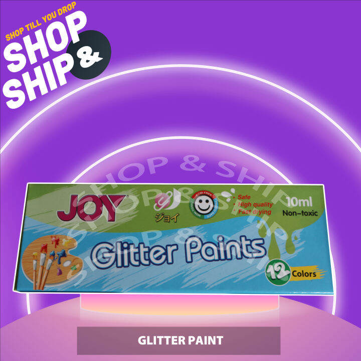 [SHOP 'N SHIP] JOY glitter paint | Lazada PH