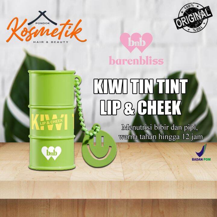 BNB barenbliss Korean Kiwi Tin Tint Lip & Cheek || Blendable Intens 2 ...