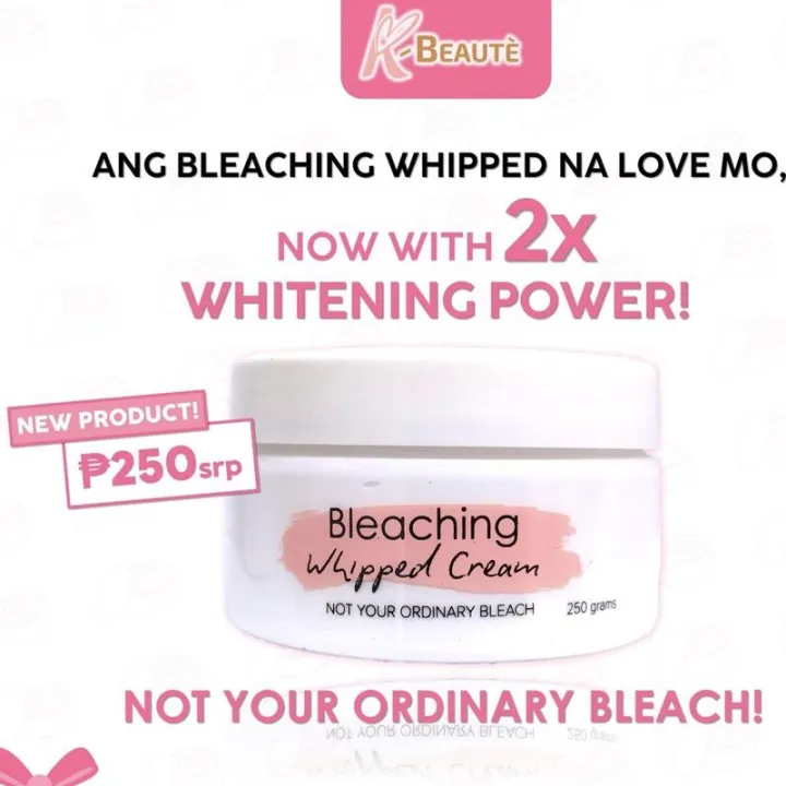 liquid bleach for all cleaning K-Beauté BLEACHING WHIPPED SCRUB Not ...