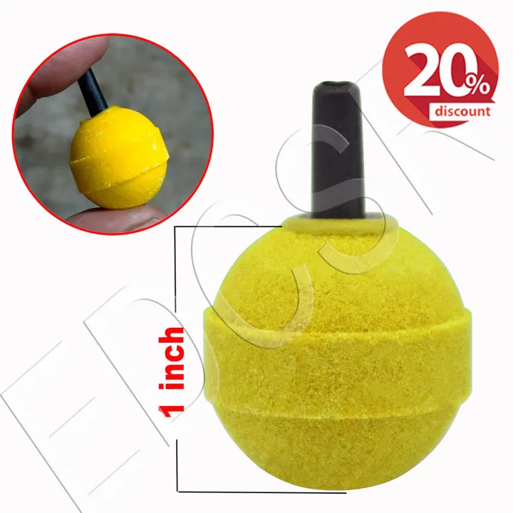 1 Inch Round Colored Airstone Air Stone for Aquarium Air Diffuser ...