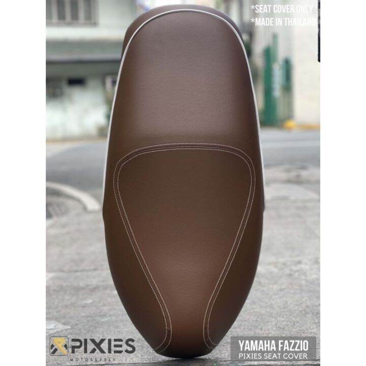 HOT XUNZO Thailand Leather Seat Cover Yamaha Fazzio 125 Classic Leather ...