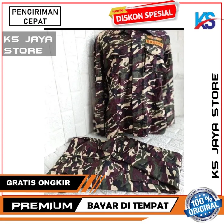 Seragam PDL BANSER NU Nasional Bahan Katun Halus PDL BANSER EXLUSIVE ...