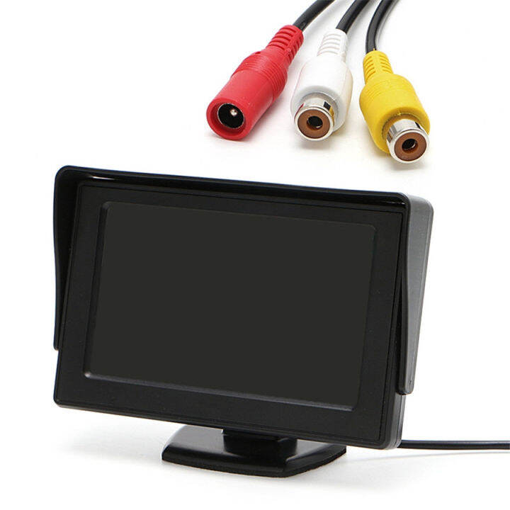 Car Monitor 4.3 inch Screen For Rear View Reverse Camera TFT LCD ...