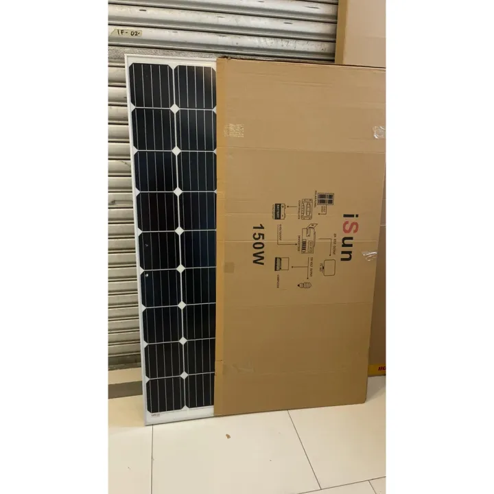 Solar Panel 150 watts Isun Mono | Lazada PH
