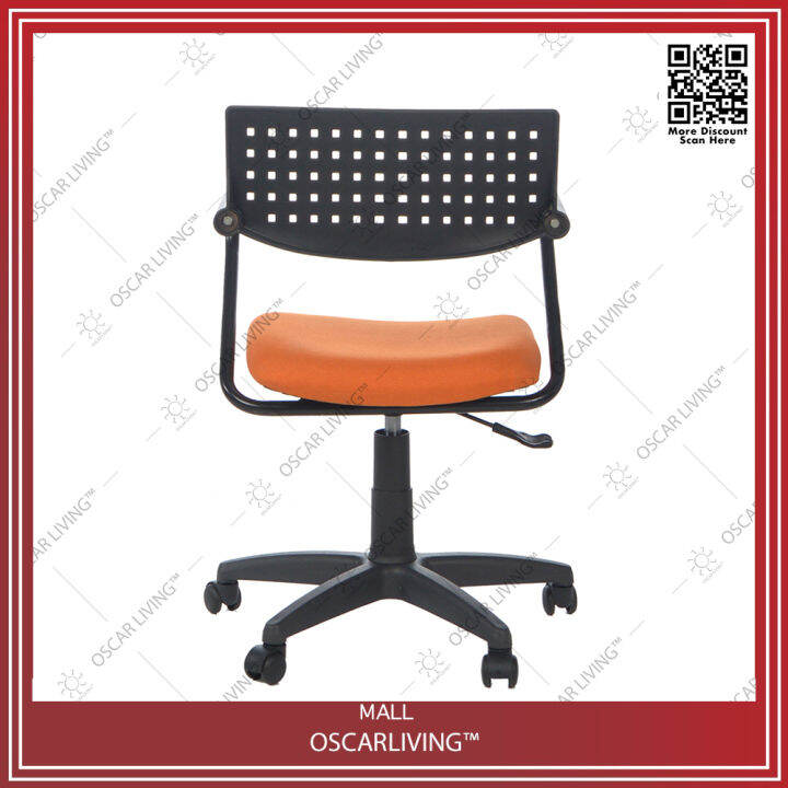 Subaru SB 409 Kursi Kantor Office Chair Orange Khusus Jabodetabek ...