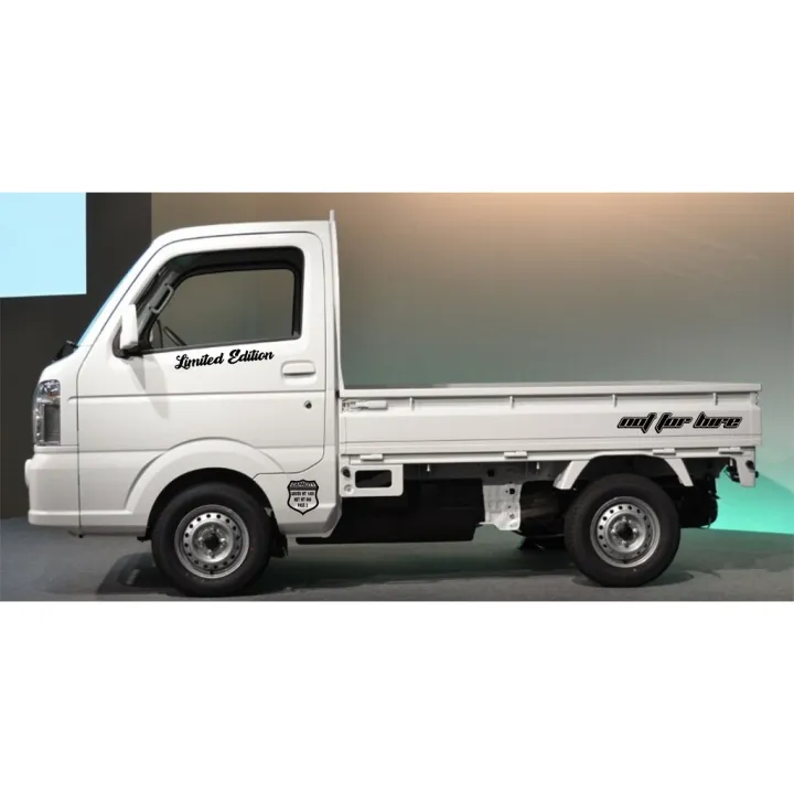 Multicab Standard marking Sticker Decals Set (CAPACITY, NOT FOR HIRE ...