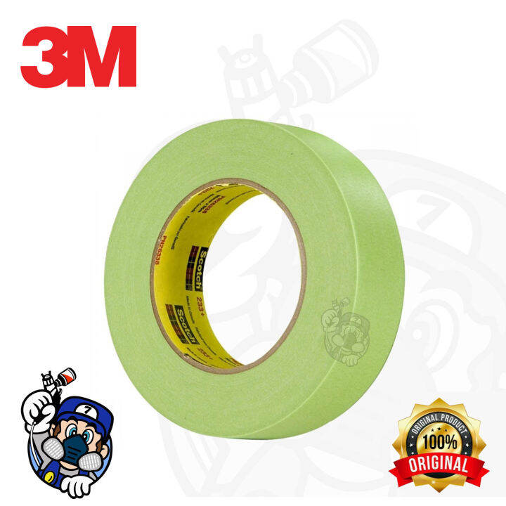 3M PERFORMANCE MASKING TAPE SCOTCH 233+ 18MM X 55M (1 pc) | Lazada