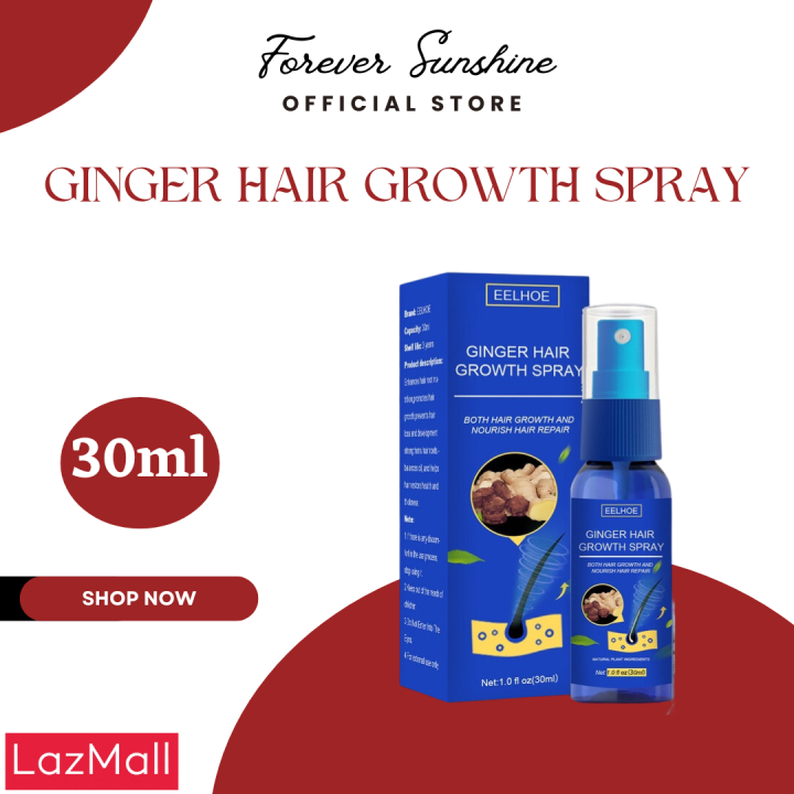 Ginger Hair Growth Spray 30ml | Lazada PH