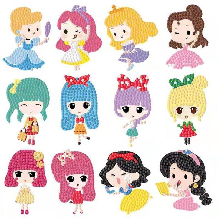 ️Msia stock ️DIY diamond sticker bead painting kit/kids art and craft ...