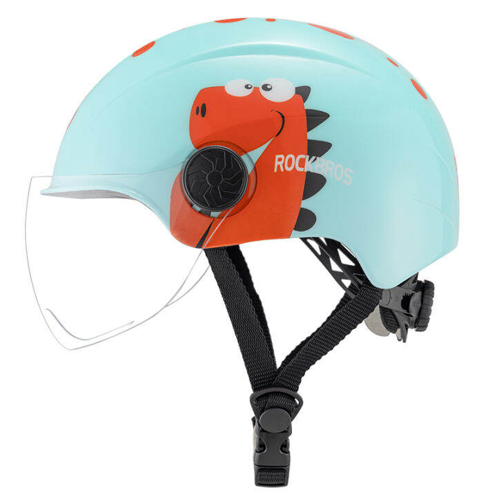 ROCKBROS Kids Helmet Boys Girls Cute Helmet Motorcycles Scooter Cycling ...