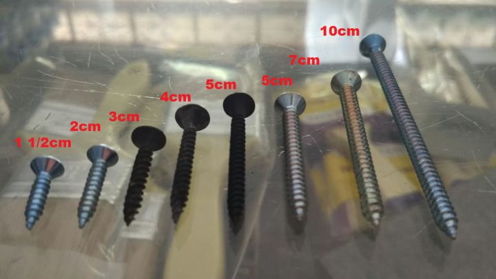 Sekrup Skrup FAB / Sekrup Gypsum Harden screw 1 1/2cm , 2cm , 3cm , 4cm ...