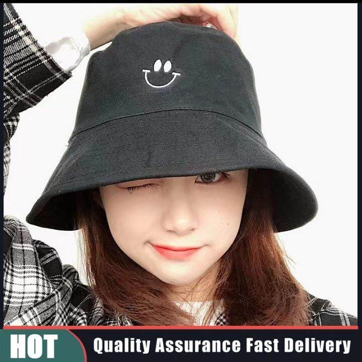 Hat Double-sided Bucket Reversible Unisex for Couple | Lazada PH