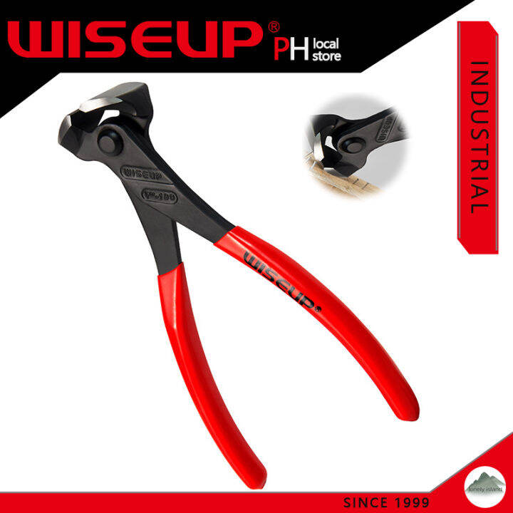 WISEUP 7 Inch Industrial Knipex Plier Mechanical Nifex Cutter End ...