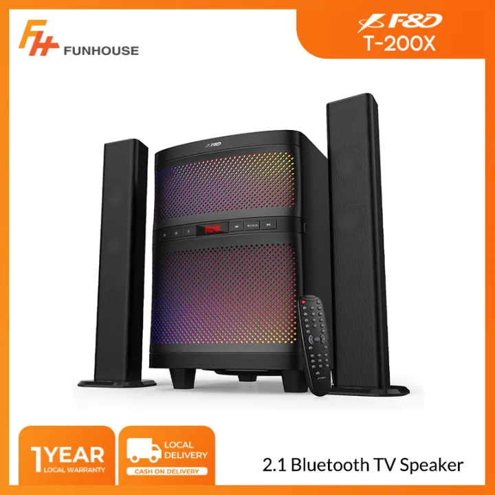 F&D T200X 2.1 TV Speaker | Lazada PH