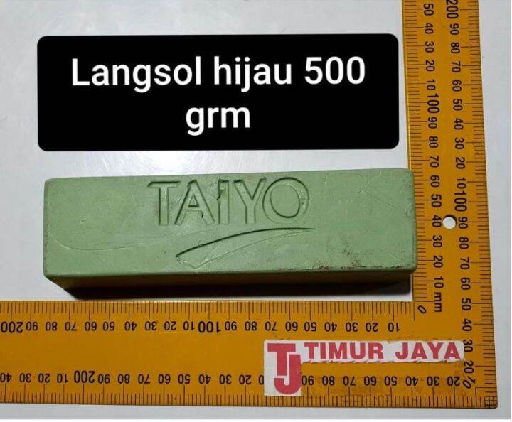 TAIYO Langsol Batu Hijau Poles 0.5 Kg | Lazada Indonesia