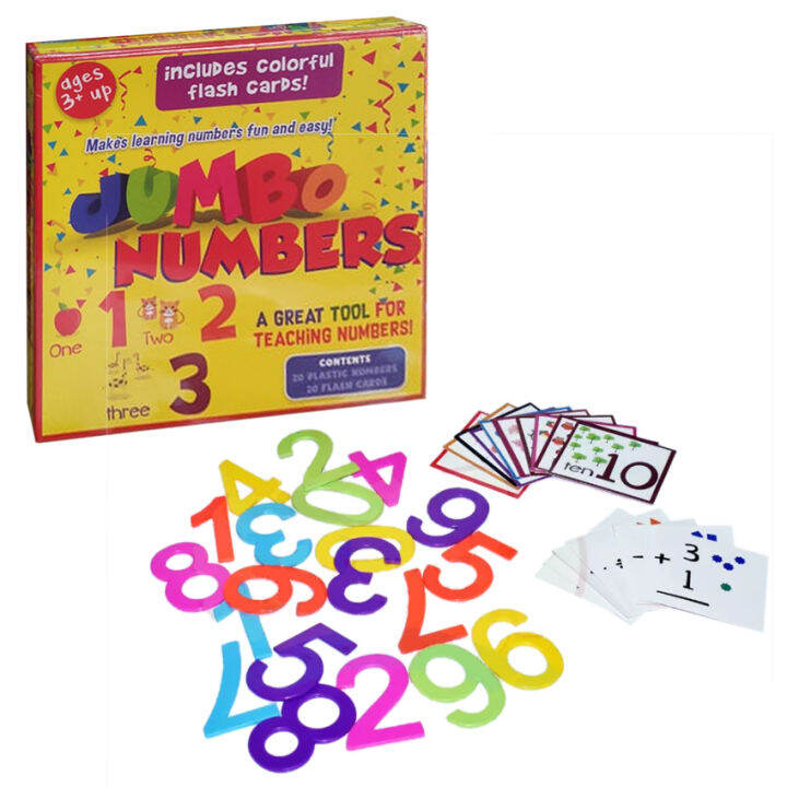Jumbo Numbers and Flash Cards Educational Learning Numbers and Teaching ... Jumbo Numbers and Flash Cards Educational Learning Numbers and Teaching ...