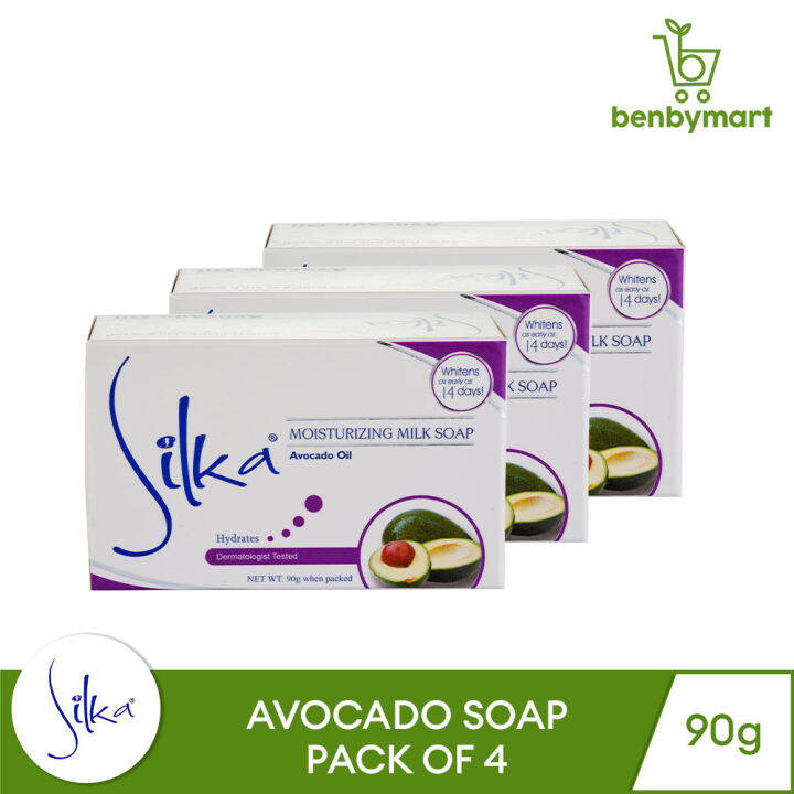 Silka Avocado soap 90g (3-piece) | Lazada PH