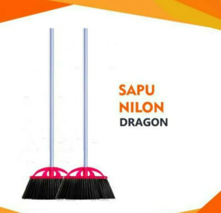 Sapu lantai/sapu nylon dragon | Lazada Indonesia