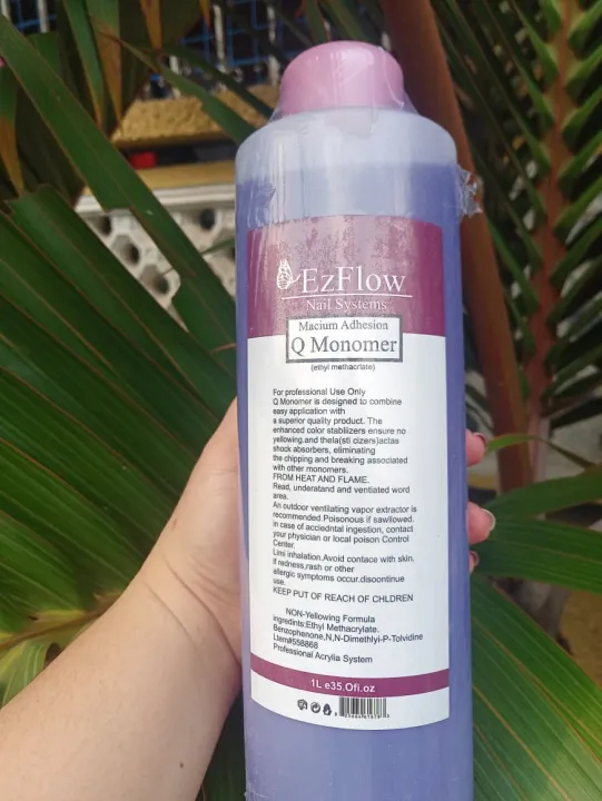 EMA ACRYLIC LIQUID MONOMER 1LITER NO STRONG SCENT | Lazada PH