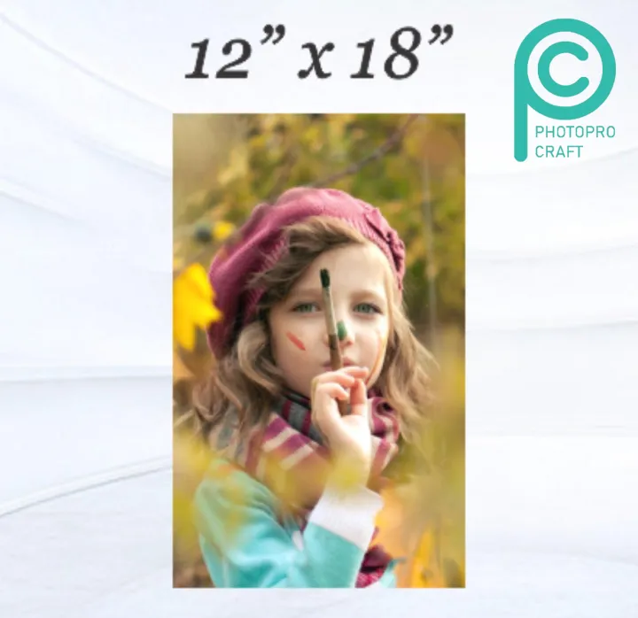 PhotoPro 12x18 Photo Prints (1 pcs) | Personalized Simple Digital ...