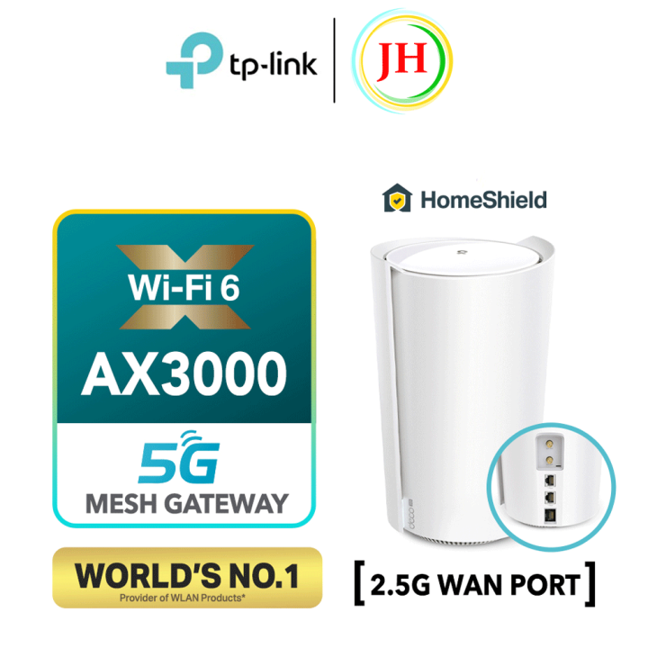 TP-Link Deco 5G AX3000 Whole Home Mesh WiFi 6 Gateway X50-5G Support ...