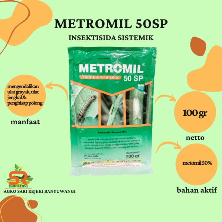METROMIL 50SP 100GR INSEKTISIDA SISTEMIK | Lazada Indonesia