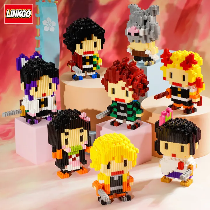 Kimetsu No Yaib Mini Building Blocks Compatible with Lego Building ...