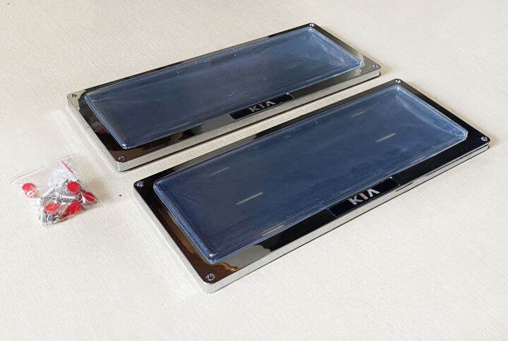 Kia Plate Deflector Holder Protector Clear Lens | Lazada PH