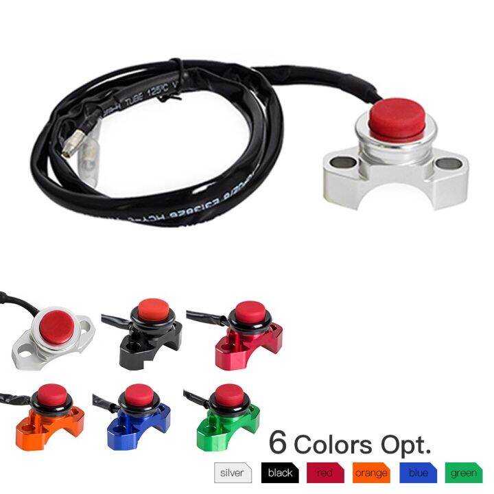 Cnc Billet Engine Kill Switch สวิทช์สำหรับ Ktm Honda Yamaha Suzuki ...