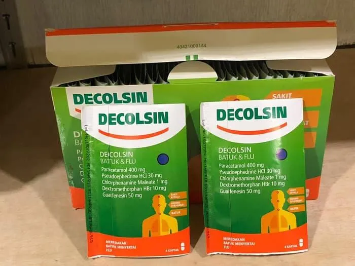 DECOLSIN TABLET 1 BLISTER ISI 4 TABLET | Lazada Indonesia