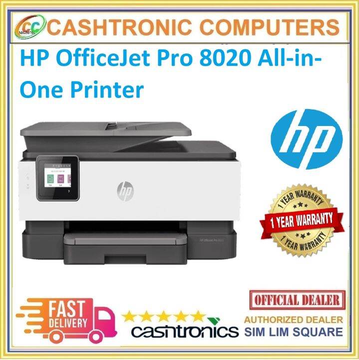 HP OfficeJet Pro 8020 All-in-One Printer, PRINT, SCAN, COPY, ADF ...