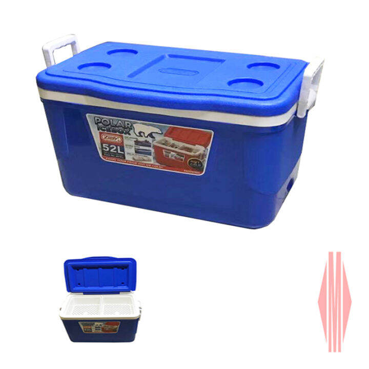 Zooey Polar Ice Box Large 52 Liter w/ Cup Holder ZP2019PLG | Lazada PH