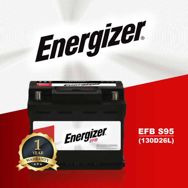 Energizer EFB/Start Stop Battery S95 130D26L | Lazada