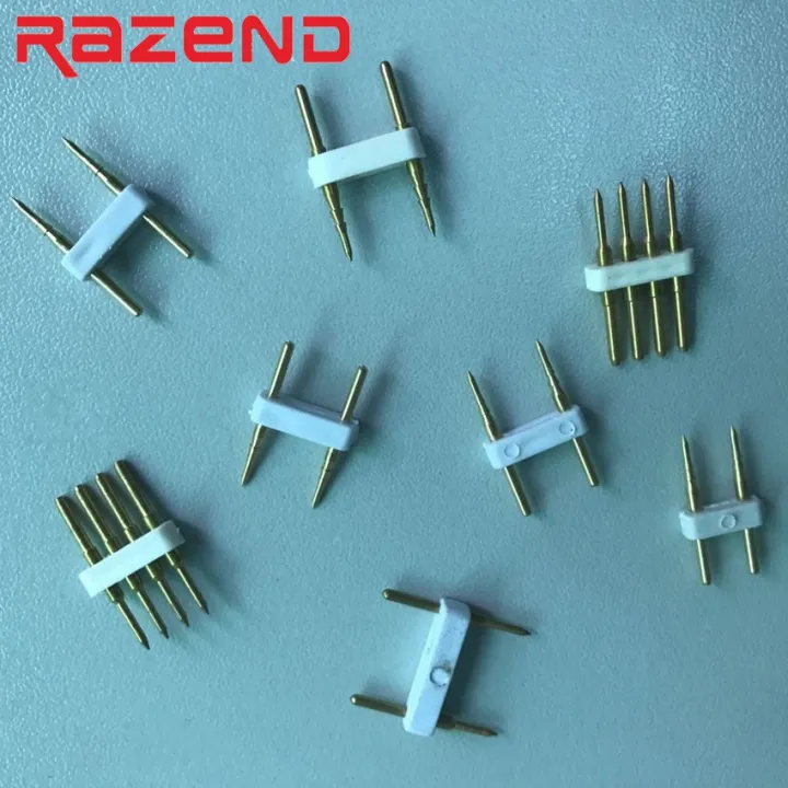 5pcs Copper 2 Pin / 4 pin Connector for 6mm 8mm 10mm 12mm 15mm PCB ...