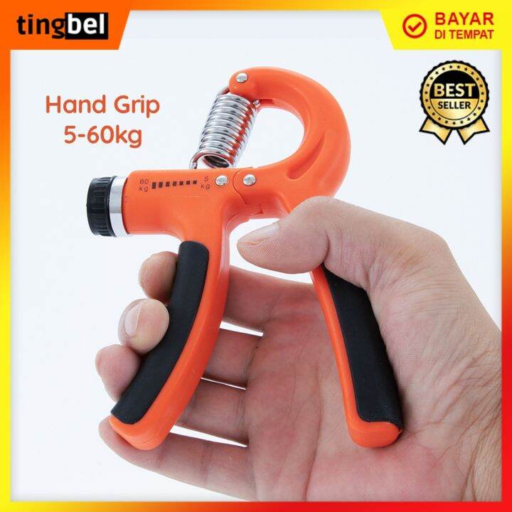 Hand Grip Adjustable 5-60kg / Handgrip Alat Bantu Olahraga Fitness ...