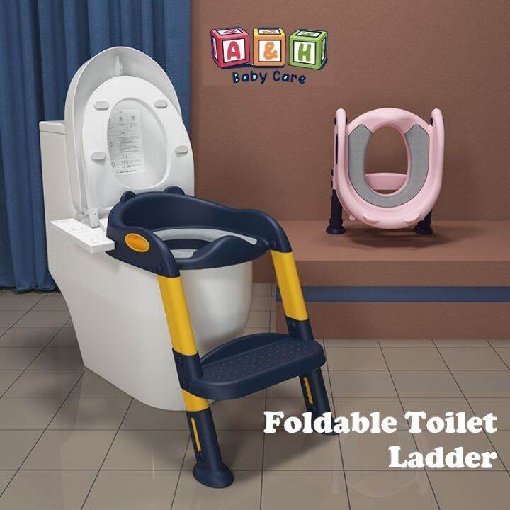 foldable Children's Potty Training Toilet seat Urinal Chair With ...